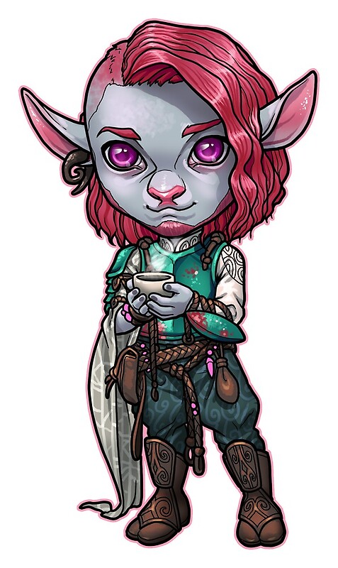 "Caduceus Chibi" by Julia Lichty | Redbubble