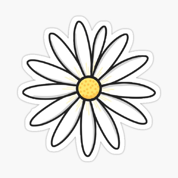 "Cute flower" Sticker by gabbyrani | Redbubble