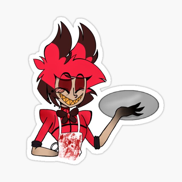 Alastor Hazbin Hotel Stickers | Redbubble