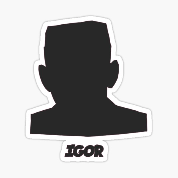 "Igor" Sticker for Sale by Flakey- | Redbubble