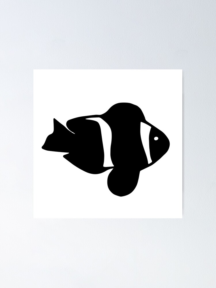 Nemo Silhouette Clownfish Silhouette Illustration Bilder: Stock Fotos