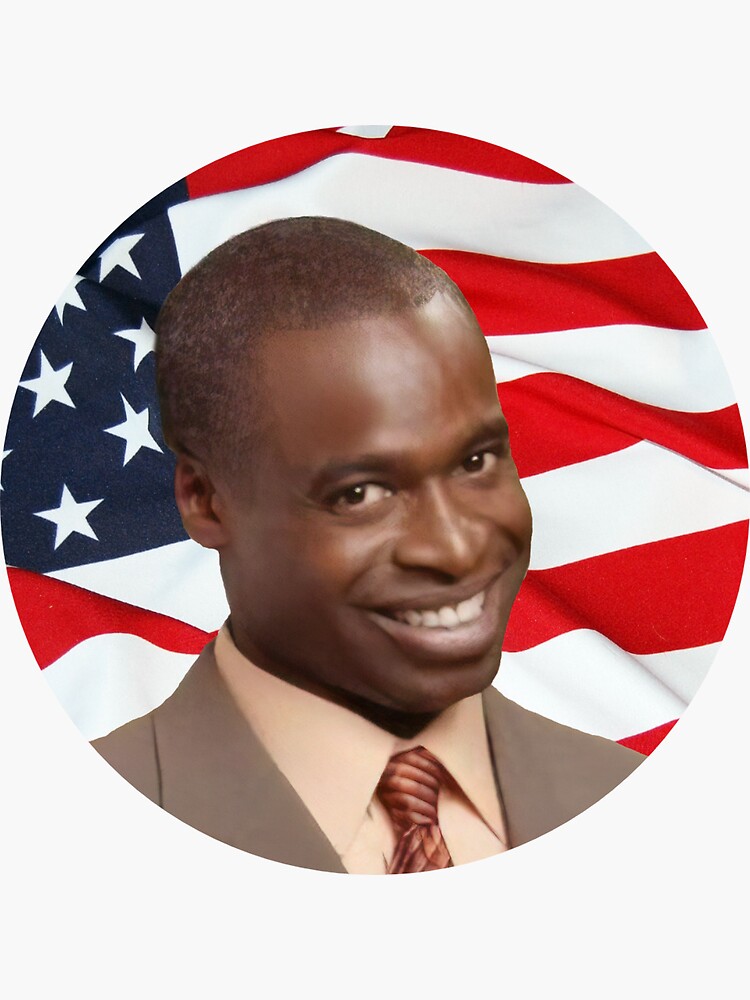 "Mr. Moseby - American Flag" Sticker for Sale by laurdevs | Redbubble