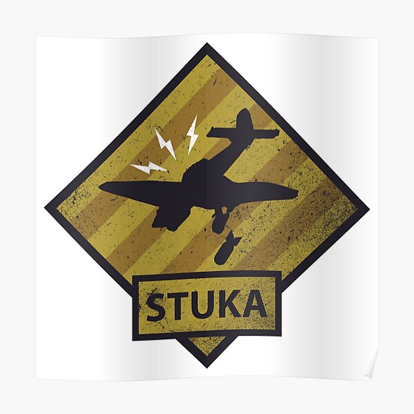 Stuka Wall Art | Redbubble
