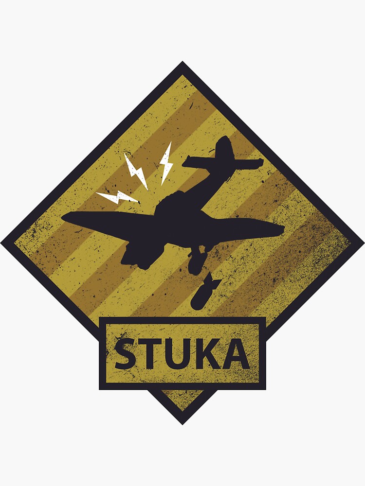 "Stuka" Sticker for Sale by TeutonDesigns | Redbubble