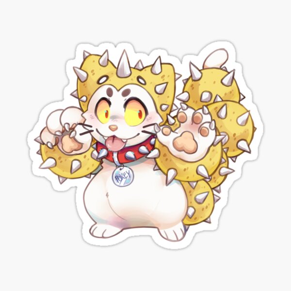 "Pokey Cat" Sticker for Sale by kiboku | Redbubble