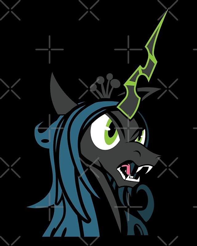 "Queen Chrysalis Angry " by samohtlion | Redbubble