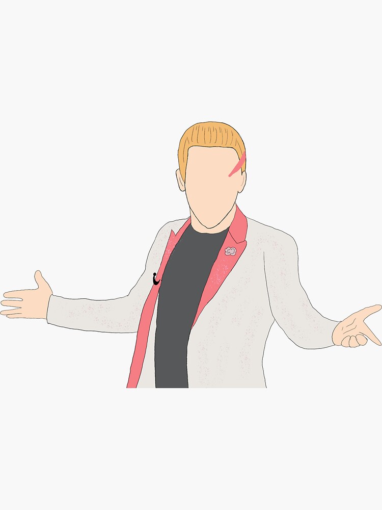 "HSMTMTS seb as sharpay" Sticker for Sale by kat-hennessy | Redbubble