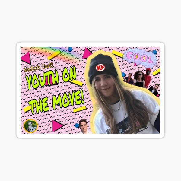 "Youth On The Move" Sticker by SEHatRB | Redbubble