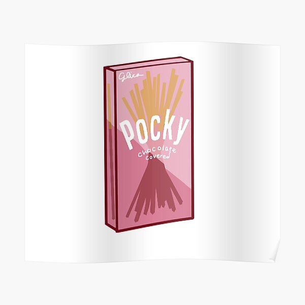 "Strawberry Pocky box" Poster by algueeb | Redbubble