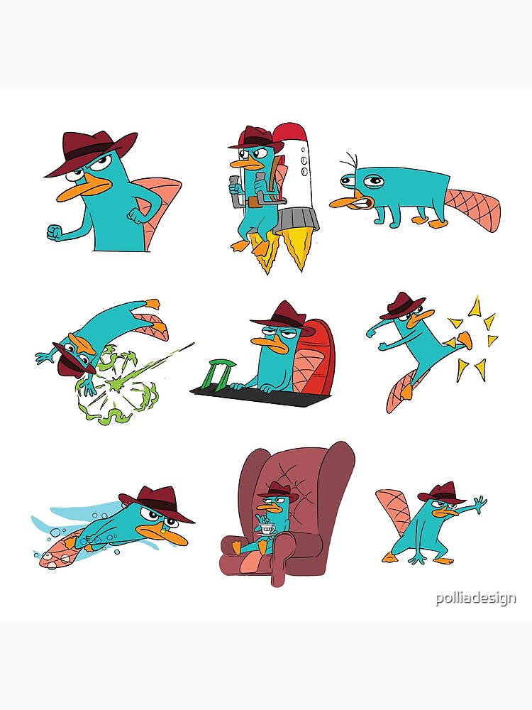 "You Can Call Him Agent P" Poster for Sale by polliadesign | Redbubble