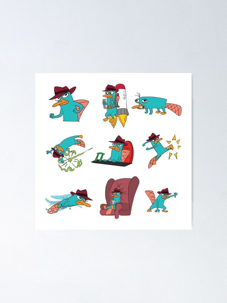 "You Can Call Him Agent P" Poster for Sale by polliadesign | Redbubble