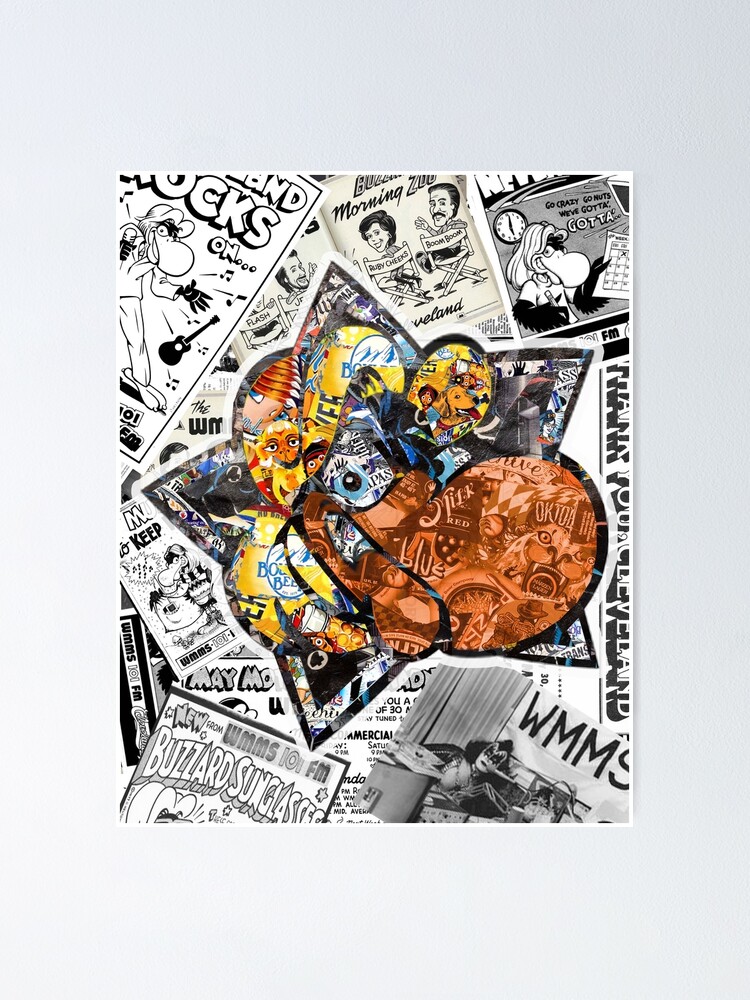 "WMMS The Buzzard" Poster for Sale by BlankCanvasCLE | Redbubble