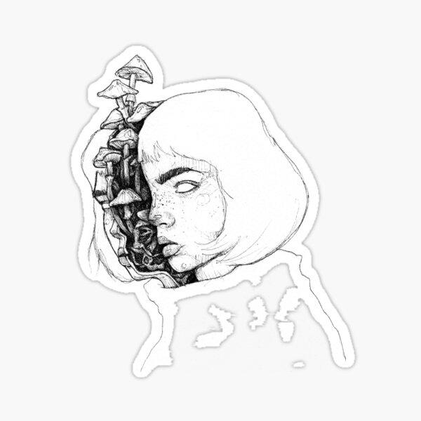 "Split" Sticker by mikekoubou | Redbubble
