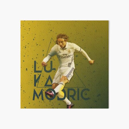 "Luka Modric Art" Art Board Print by mahkotamuda | Redbubble