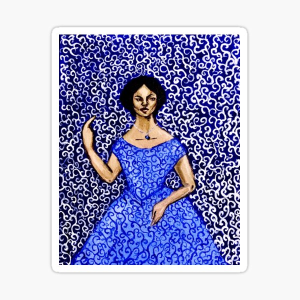 "Sapphire" Sticker by Torifoster | Redbubble