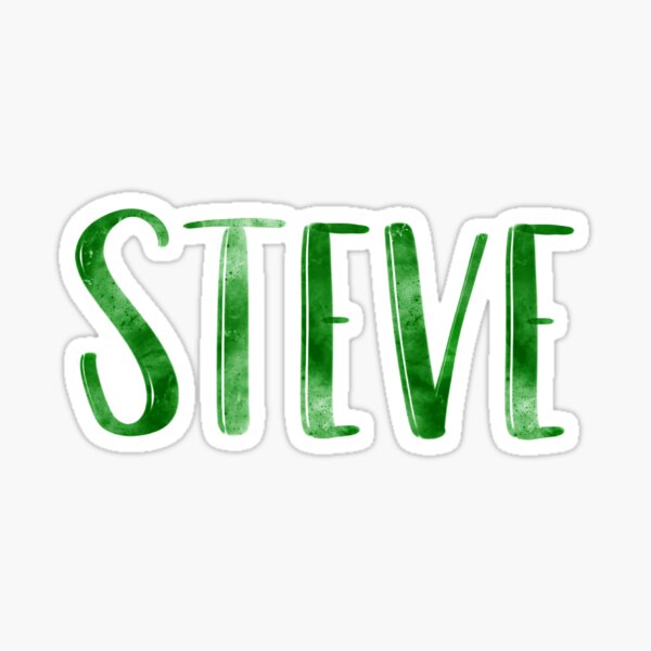 "Steve - Stevenson University " Sticker by kcox96 | Redbubble