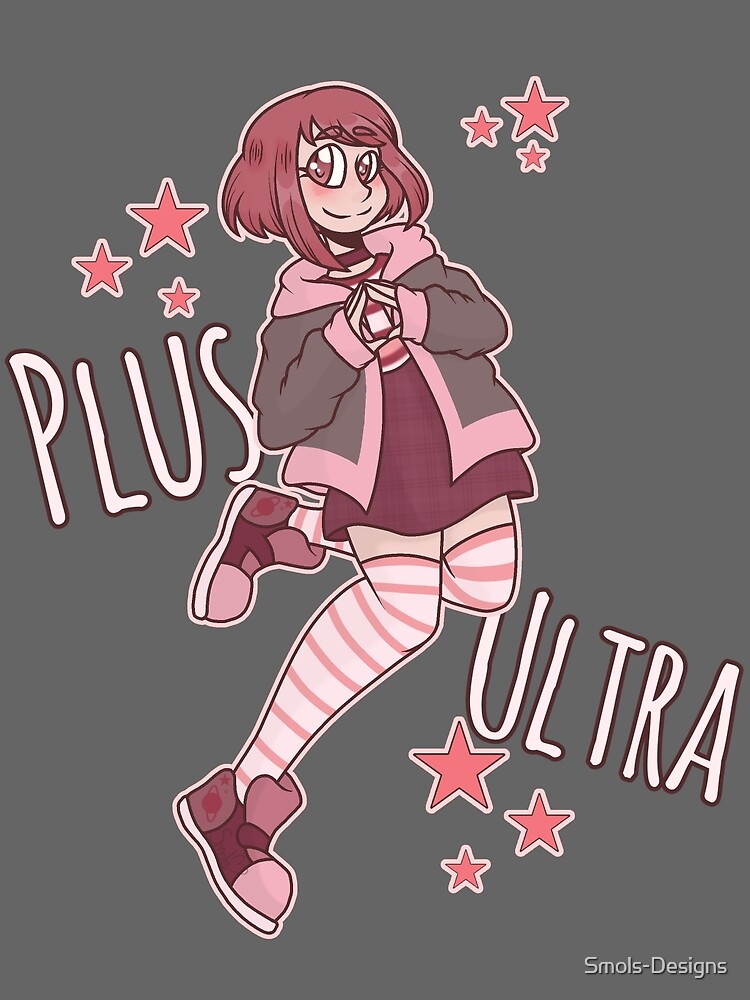 "Uraraka Plus Ultra!" Art Print for Sale by Smol-Jay | Redbubble