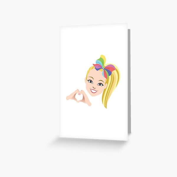 "Jojo Siwa" Greeting Card for Sale by Alynkbabia | Redbubble
