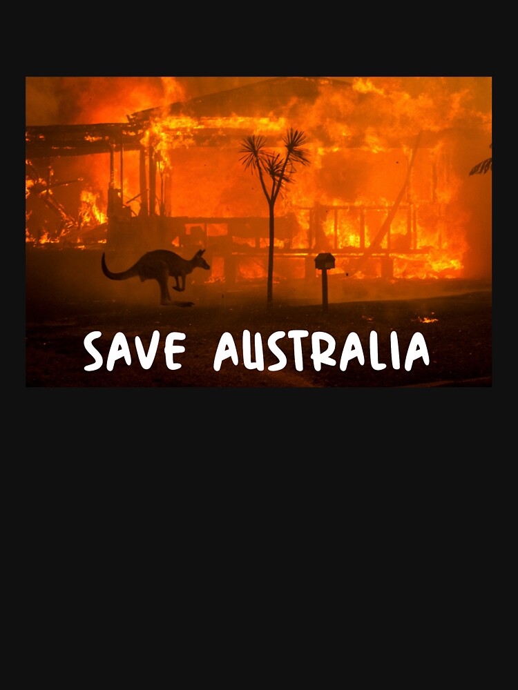 "SAVE AUSTRALIA" T-shirt for Sale by andrewdesign | Redbubble ...