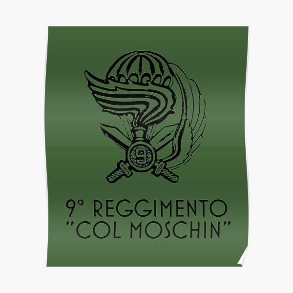 "Col Moschin logo" Poster by bumblethebee | Redbubble