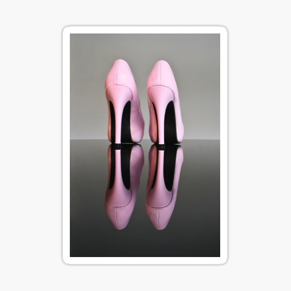 "Pink Stilettos" Sticker for Sale by TerriWaters | Redbubble