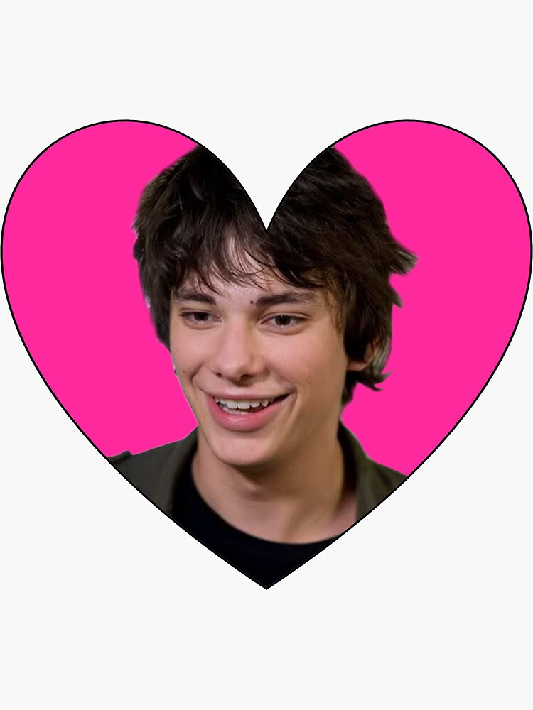 "RODRICK LOVE HEART" Sticker for Sale by chvrlie27 | Redbubble