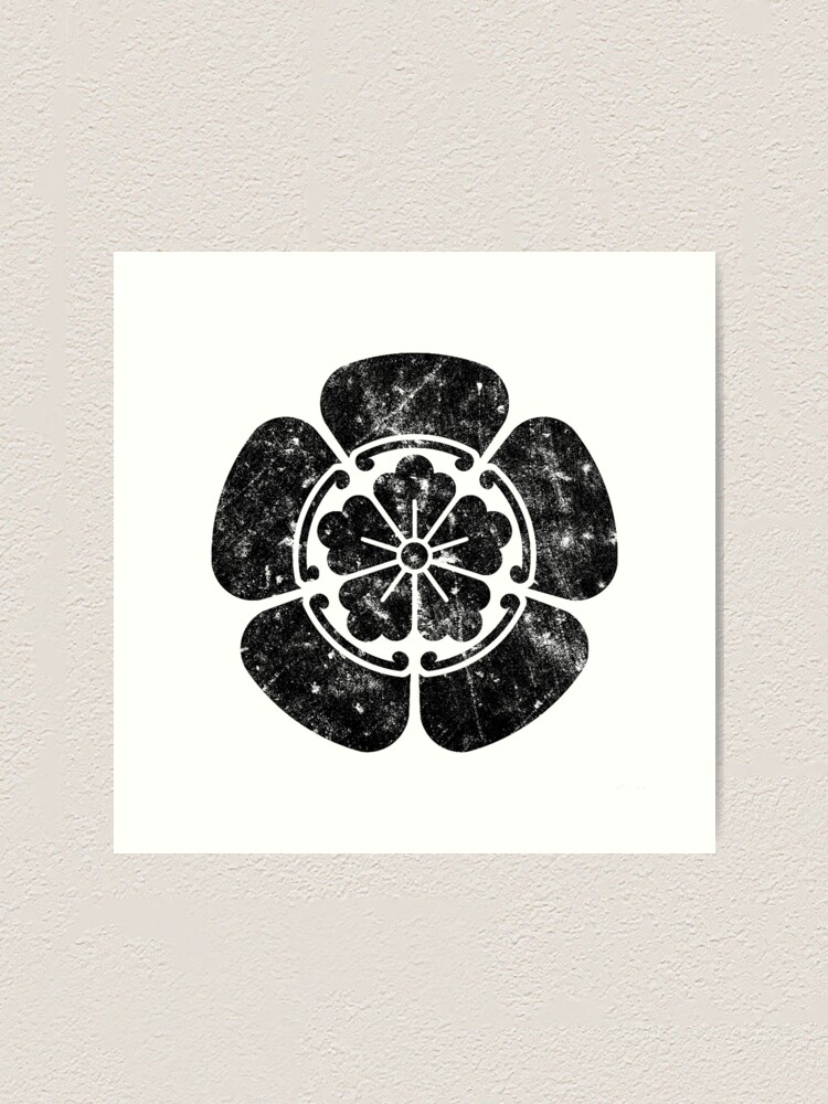 "Oda Nobunaga Clan Logo " Art Print for Sale by blindninja | Redbubble