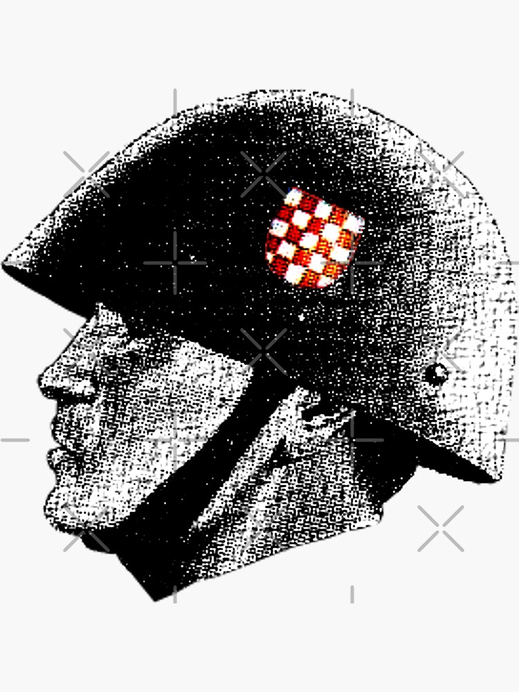 "Domobran Croatian Home Guard Croatia Hrvatska" Sticker for Sale by ...
