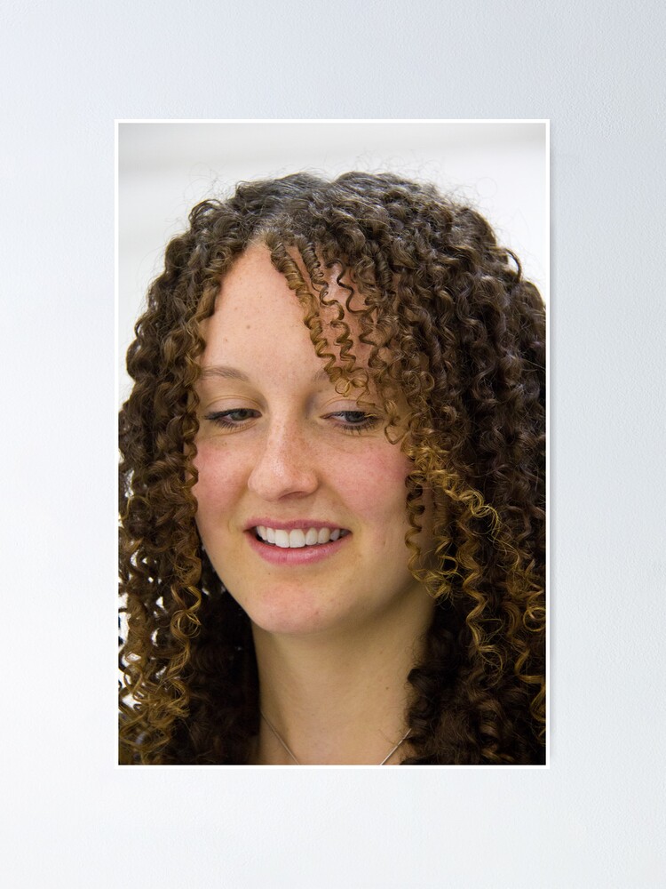 Beautiful Girl With A Corkscrew Curl Poster By Bizzilizzy Redbubble