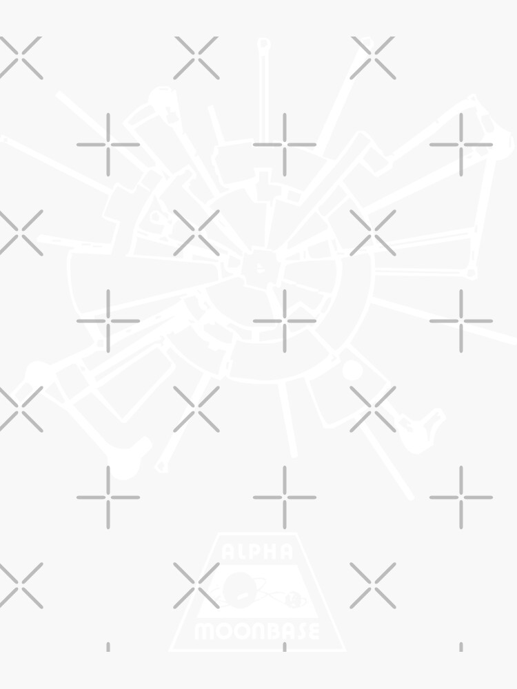 "Space 1999: Moonbase Alpha" Sticker for Sale by zenorac7 | Redbubble