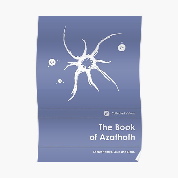 "The Book of Azathoth (Special Edition)" Poster for Sale by ...