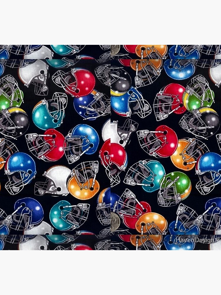 "Sports Fan Football Helmets Collage" Socks by HavenDesign | Redbubble