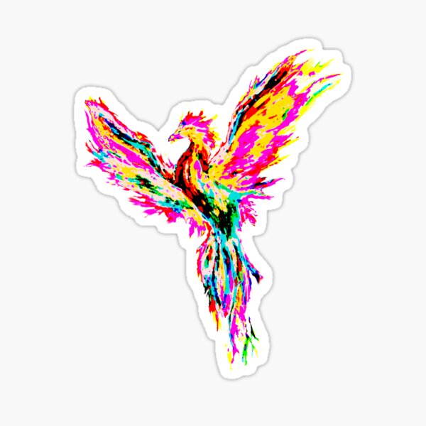 "Pheonix" Sticker for Sale by xaxuokxenx | Redbubble