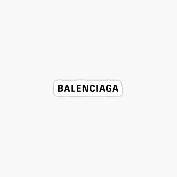 Balenciaga Stickers | Redbubble
