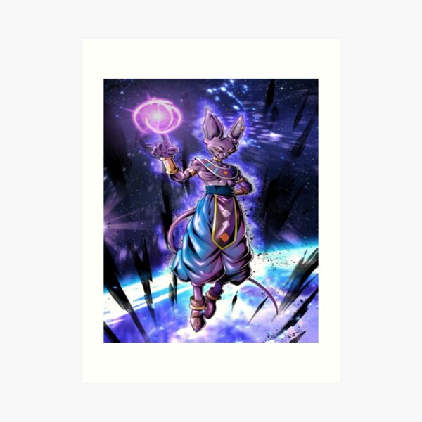 "Dragon ball Beerus" Art Print by Pico86 | Redbubble
