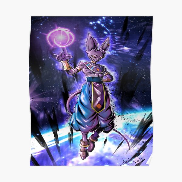 "Dragon ball Beerus" Poster for Sale by Pico86 | Redbubble