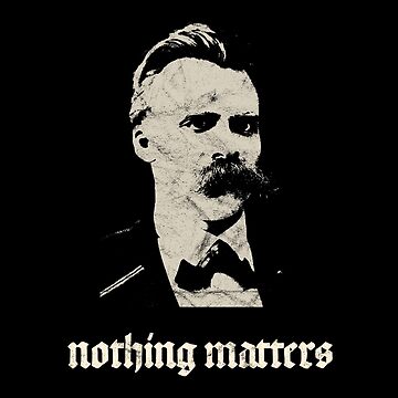 "Vintage Nietzsche Philosophy Nihilism Design Kant " Poster for Sale by ...