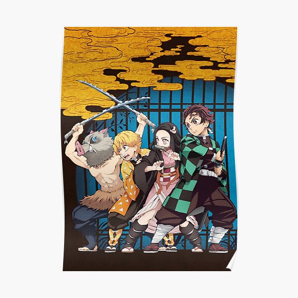 Inosuke Hashibira Posters | Redbubble