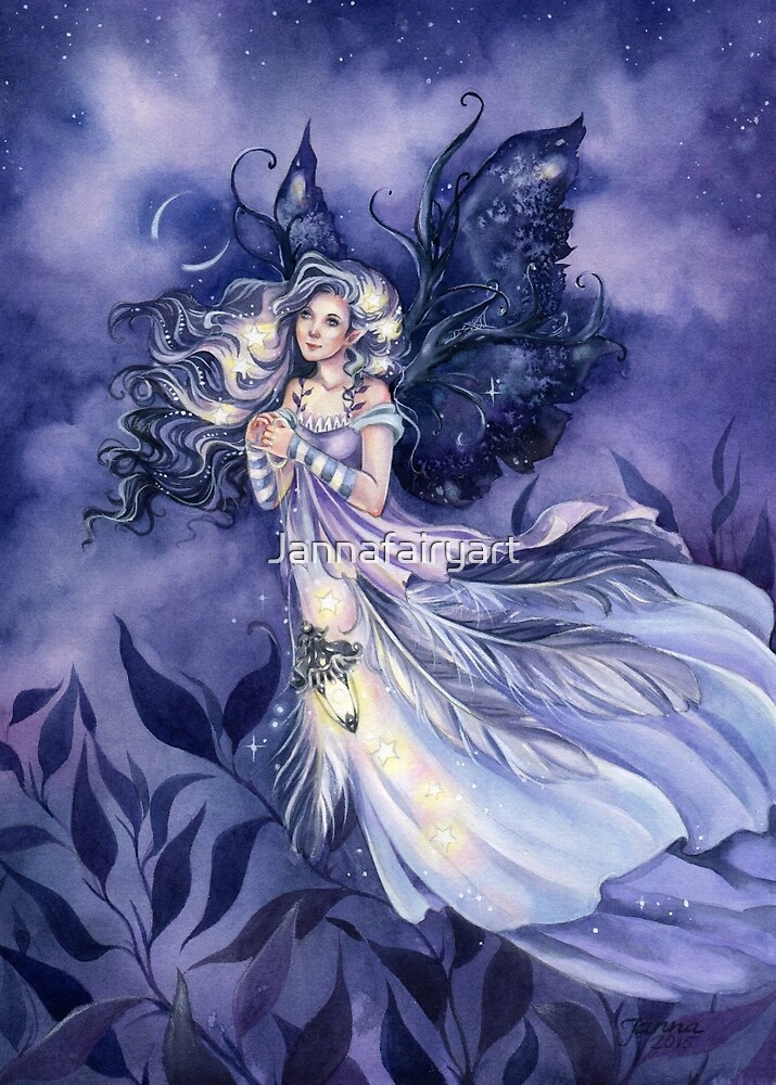 "Fairy Fay Faery Fantasy Art by Janna Prosvirina" by Jannafairyart ...
