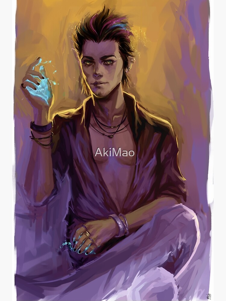 "Magnus Bane" Poster for Sale by AkiMao | Redbubble