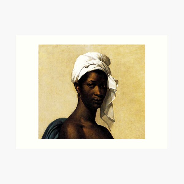 "Portrait Of Madeline - Marie Guillemine Benoist " Art Print for Sale ...