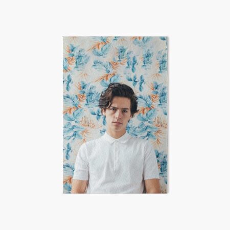 "Cole Sprouse Floral" Art Board Print for Sale by nochillaly | Redbubble