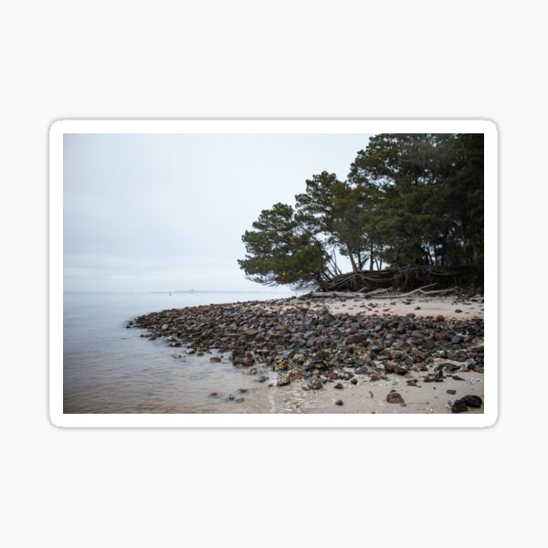 "Ft Clinch Beach" Sticker for Sale by BobHardy | Redbubble