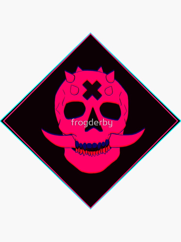 "COGNITOHAZARD" Sticker for Sale by frogderby | Redbubble