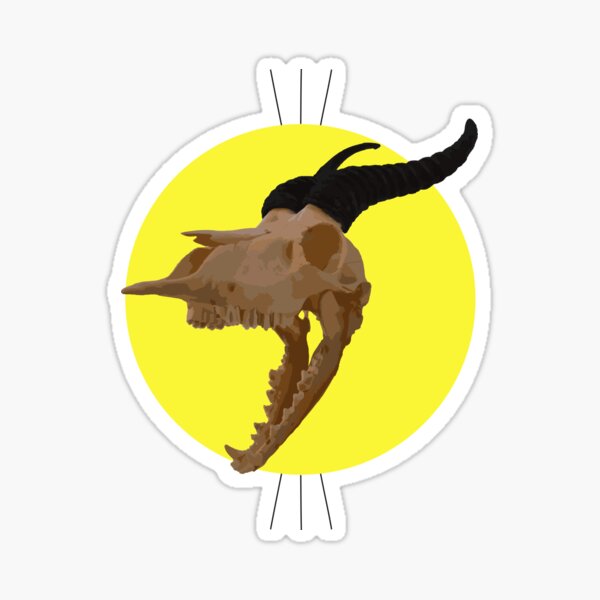 "Screamin'" Sticker by CarrionsMacabre | Redbubble