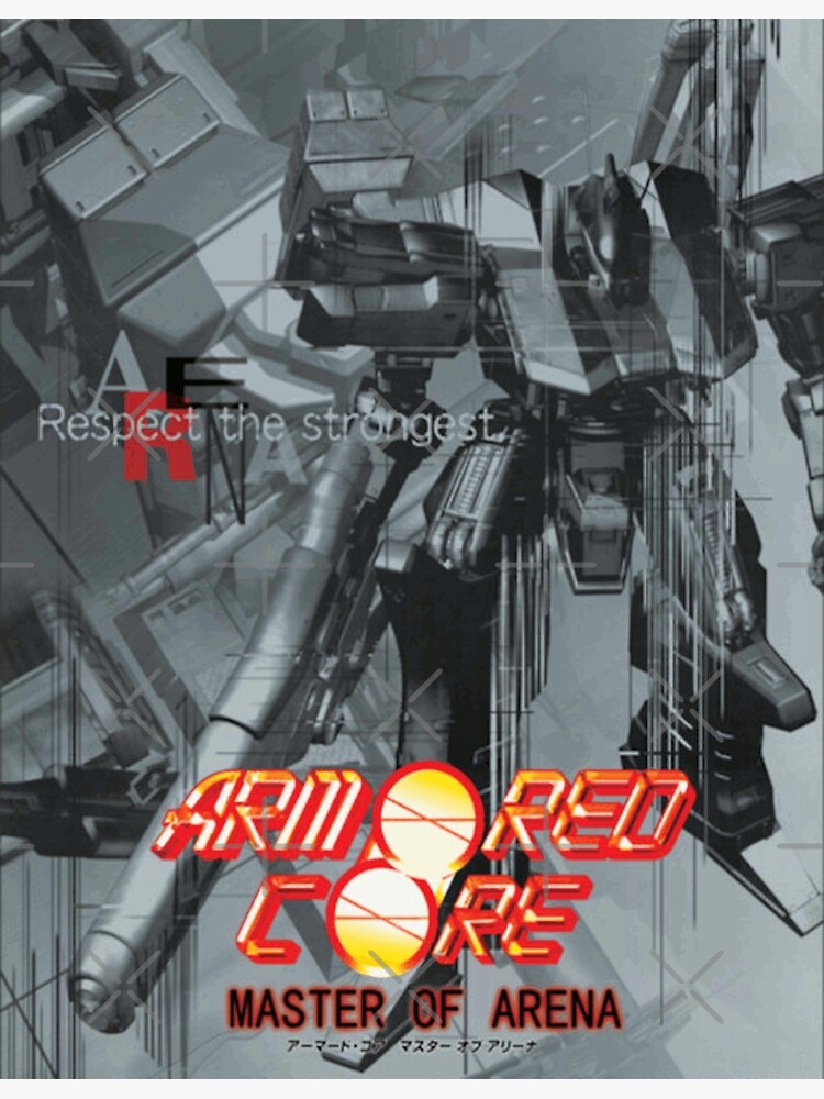 "Armored Core Master of the Arena artwork" Poster for Sale by Retired ...