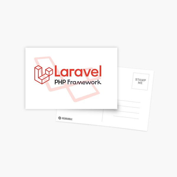 "PHP framework Laravel" Postcard for Sale by WiloAhadi | Redbubble