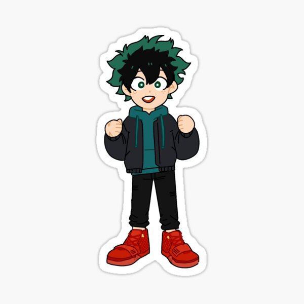 "Deku Sticker" Sticker for Sale by gomee-art | Redbubble
