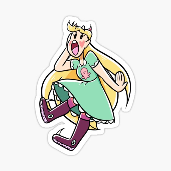 "Star Butterfly Sticker" Sticker for Sale by birdsarecute123 | Redbubble