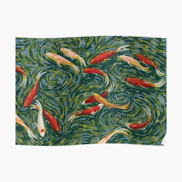 "Koi Pond" Poster for Sale by emilyryan | Redbubble